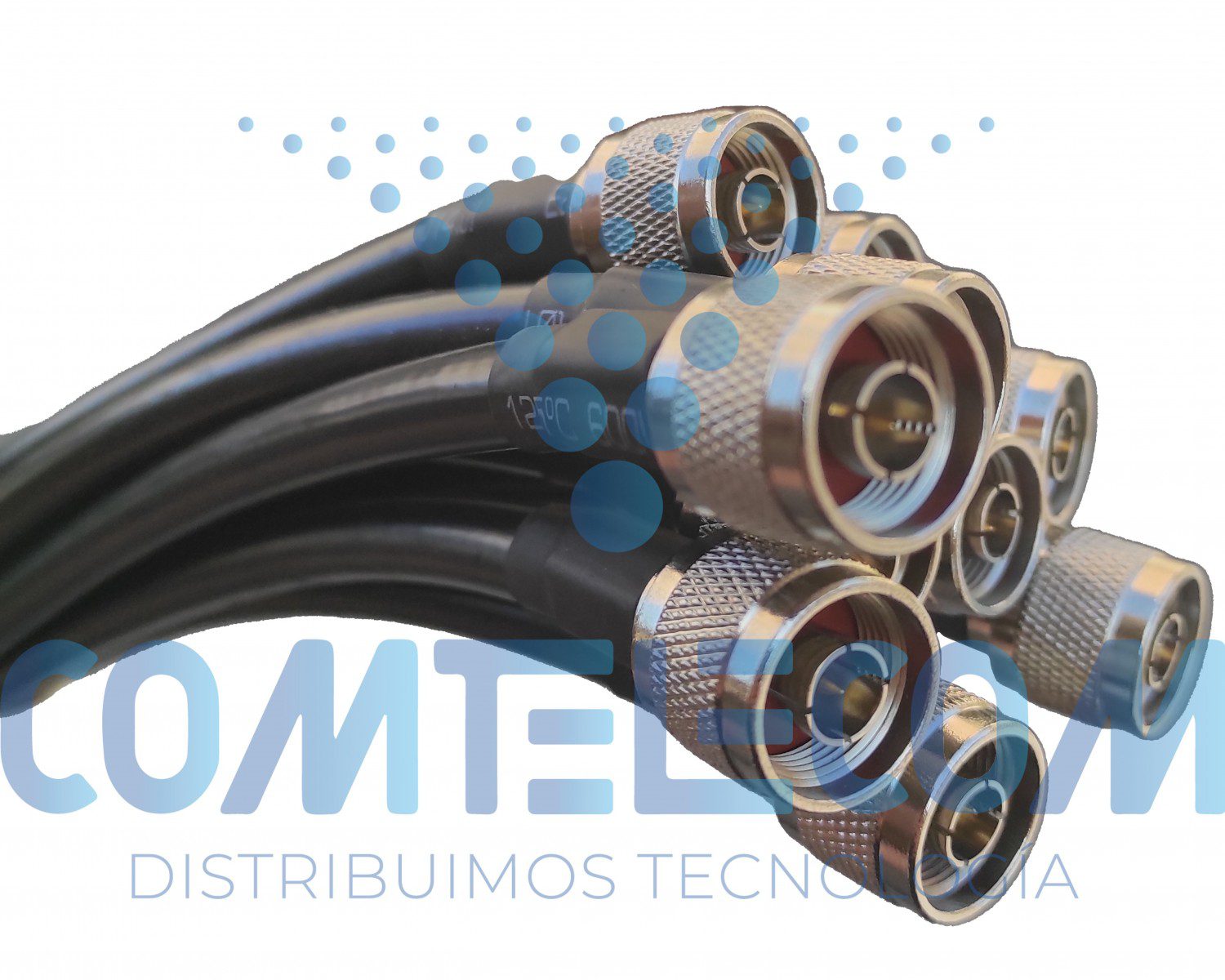Pigtail 195 N macho a RP SMA macho 1Mt – COMTELECOM