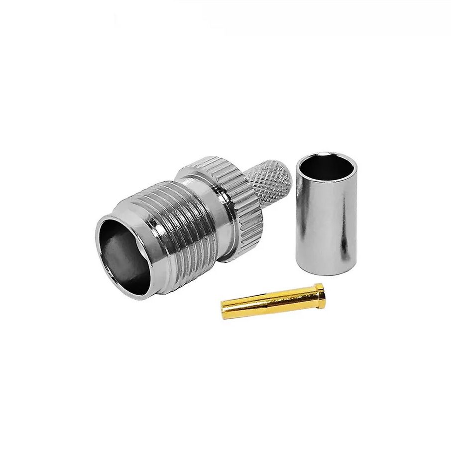 Conector SMA Macho 195 / RG58 crimp – COMTELECOM