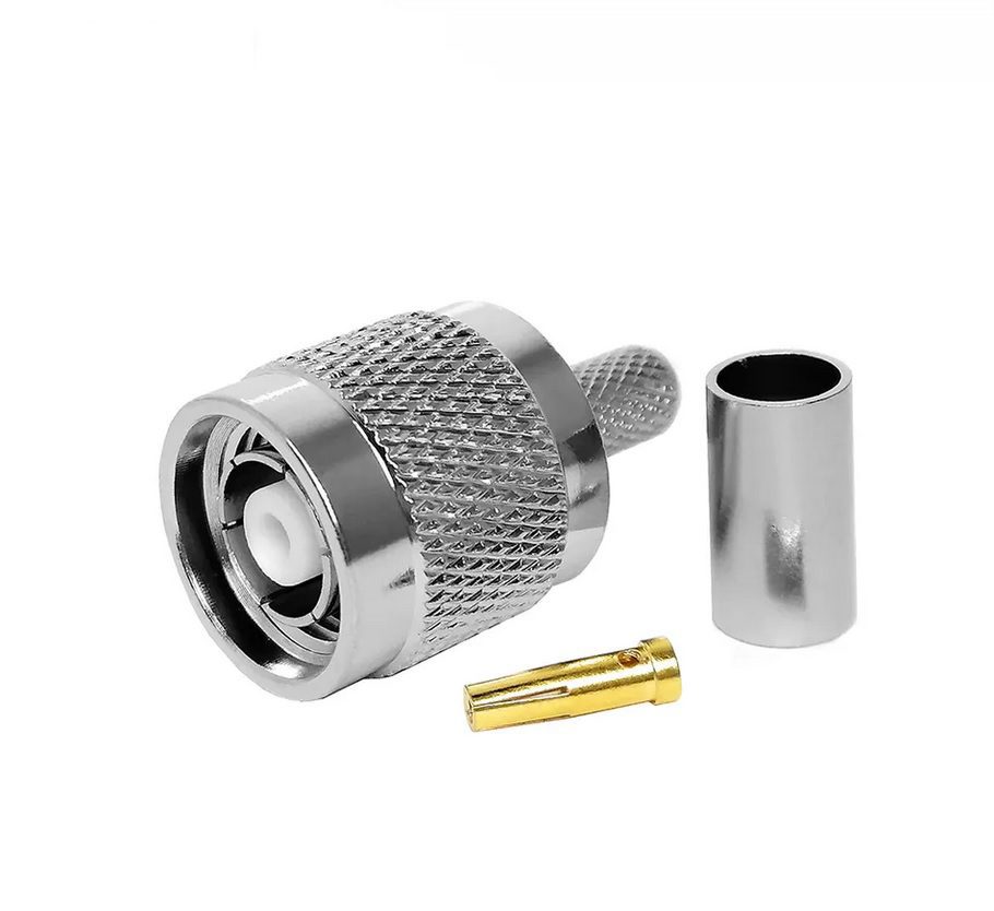 Conector SMA Macho 195 / RG58 crimp – COMTELECOM