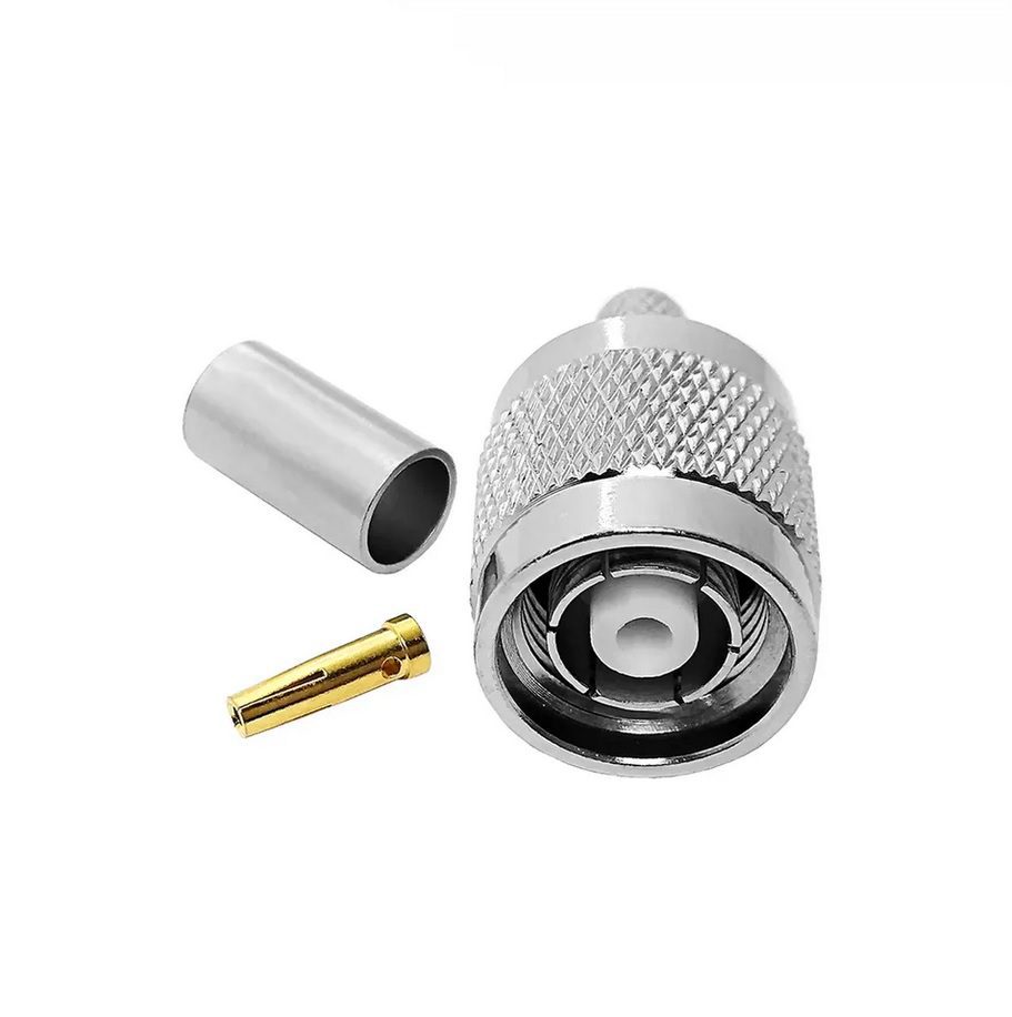 Conector SMA Macho 195 / RG58 crimp – COMTELECOM