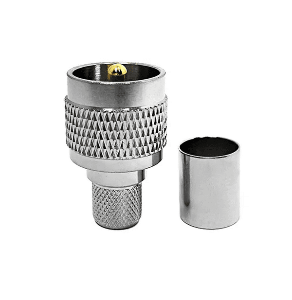 NM400C CONECTOR N MACHO PARA CABLE LMR400 CRIMP (INCLUYE ...