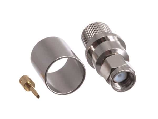 CONECTOR RP SMA HEMBRA PARA CABLE LMR400 CRIMP – COMTELECOM