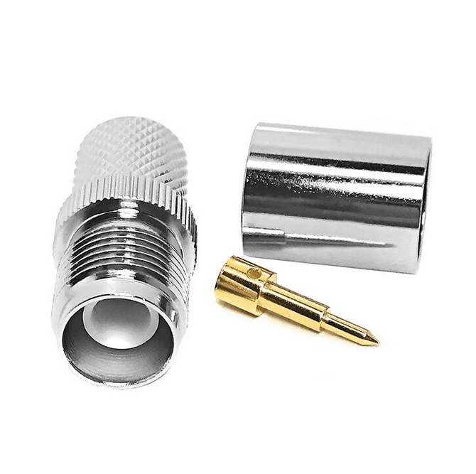 NM400C CONECTOR N MACHO PARA CABLE LMR400 CRIMP (INCLUYE ...